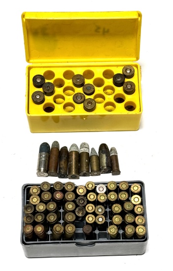 Large lot of Factory & Reloaded Collectible Cartridges and Ammunition ...