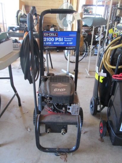 Excell 2100 PSI Pressure Washer | Online Auctions | Proxibid