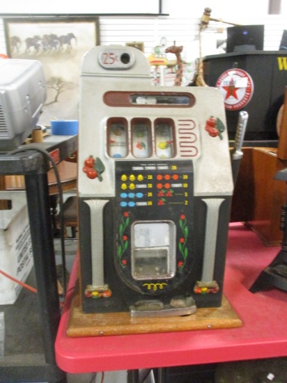 1910 Mills Novelty Co. "Bell Fruit Gum" Slot Machine | Art, Antiques ...