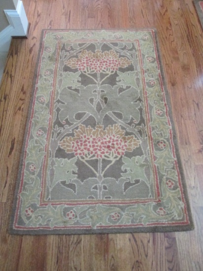 Pottery Barn "Cecil Rug Tapis Touffete" Wool Area Rug | Online Auctions ...