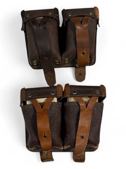 80rds. Of 7.62x54R Russian Military Surplus Ammunition in Pouches | Guns & Military Artifacts ...