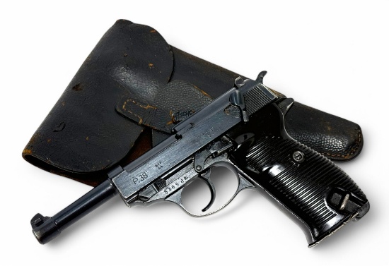 WWII 1944 Walther P38 "byf/44" 9mm Semi-Automatic Pistol with Holster | Guns & Military ...