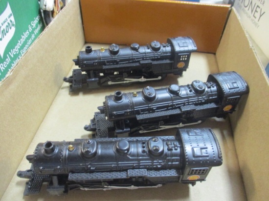 3 Vintage Shell Oil Promo HO Scale Model Steam Engines | Online ...