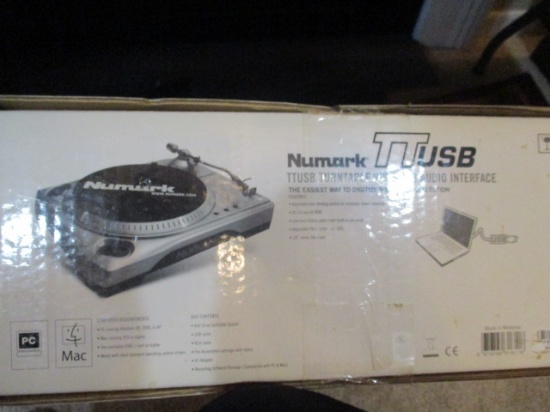 New Old Stock Numark TTUSB Turntable with Audio Interface | Online ...