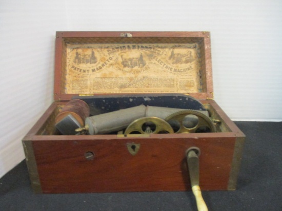 1800s Davis & Kidder's Magneto-Electric Machine | Online Auctions ...