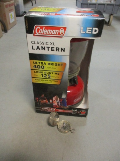 Coleman Classic XL LED Lantern in Original Box and Edge Mark German ...