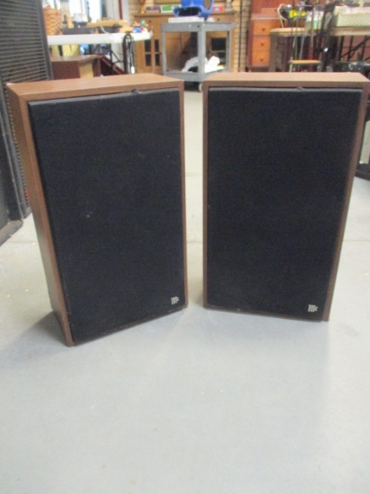 Pair of McIntosh XL10 Isoplanar Loudspeakers | Online Auctions | Proxibid