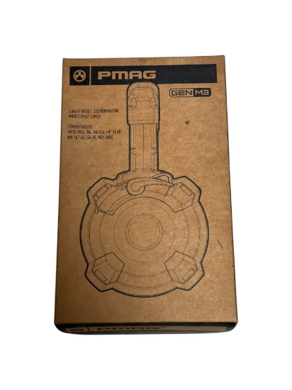 NIB Magpul Gen 3 Pmag Drum 50-Round Magazine | Guns & Military ...