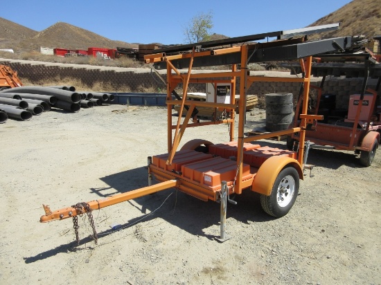 2003 National Signal S/A Towable Message Board, | Heavy Construction ...