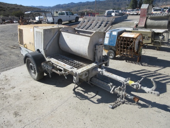 Putzmeister SP11 S/A Towable Plaster Machine, | Heavy Construction ...