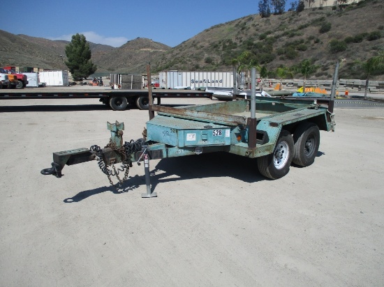 1986 Altec T/A Utility Trailer, | Heavy Construction Equipment ...