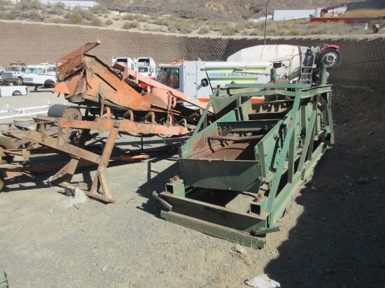 Portable Electric Rock Screen Shaker Plant, | Heavy Construction ...