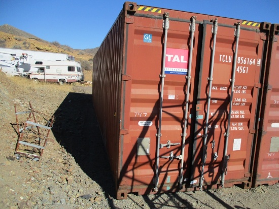 40' High Cube Shipping Container, | Heavy Construction Equipment Other ...