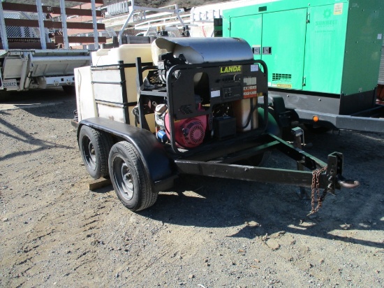 Landa T/A Towable Steam Cleaner Trailer, | Heavy Construction Equipment ...