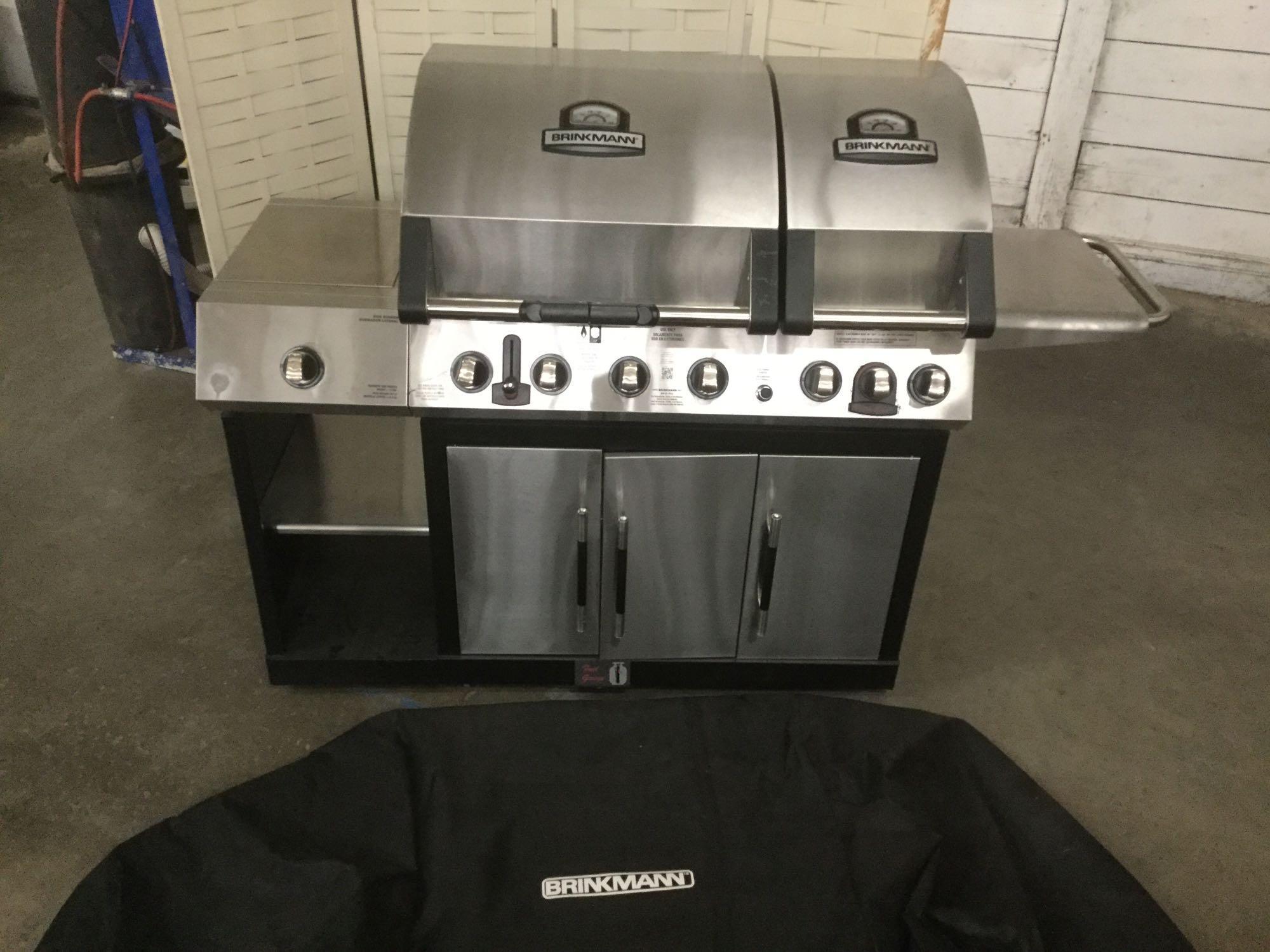 Brinkman Vertex Sear Gas Grill On Wheels, With Proxibid, 53% OFF