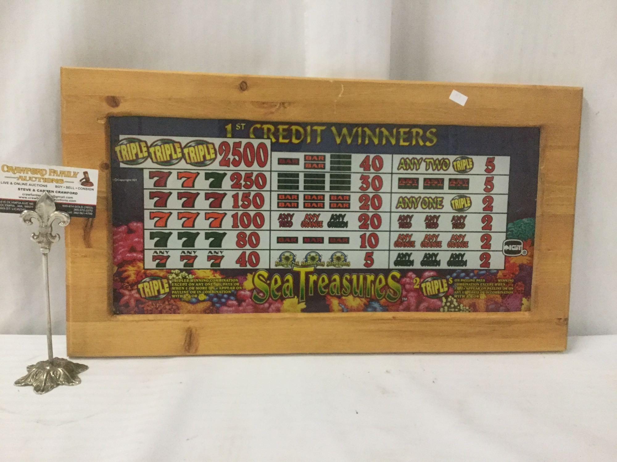 Slot Machine Glass