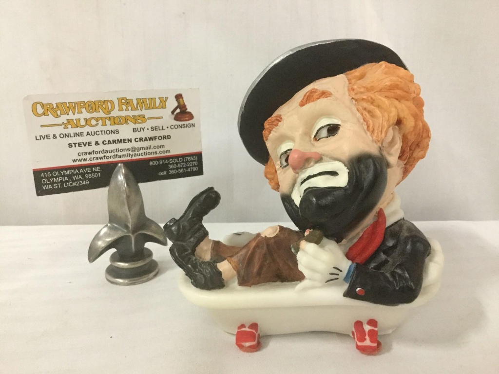 Art & Collectibles Vintage Red Skelton Clown Bust Freddie the ...