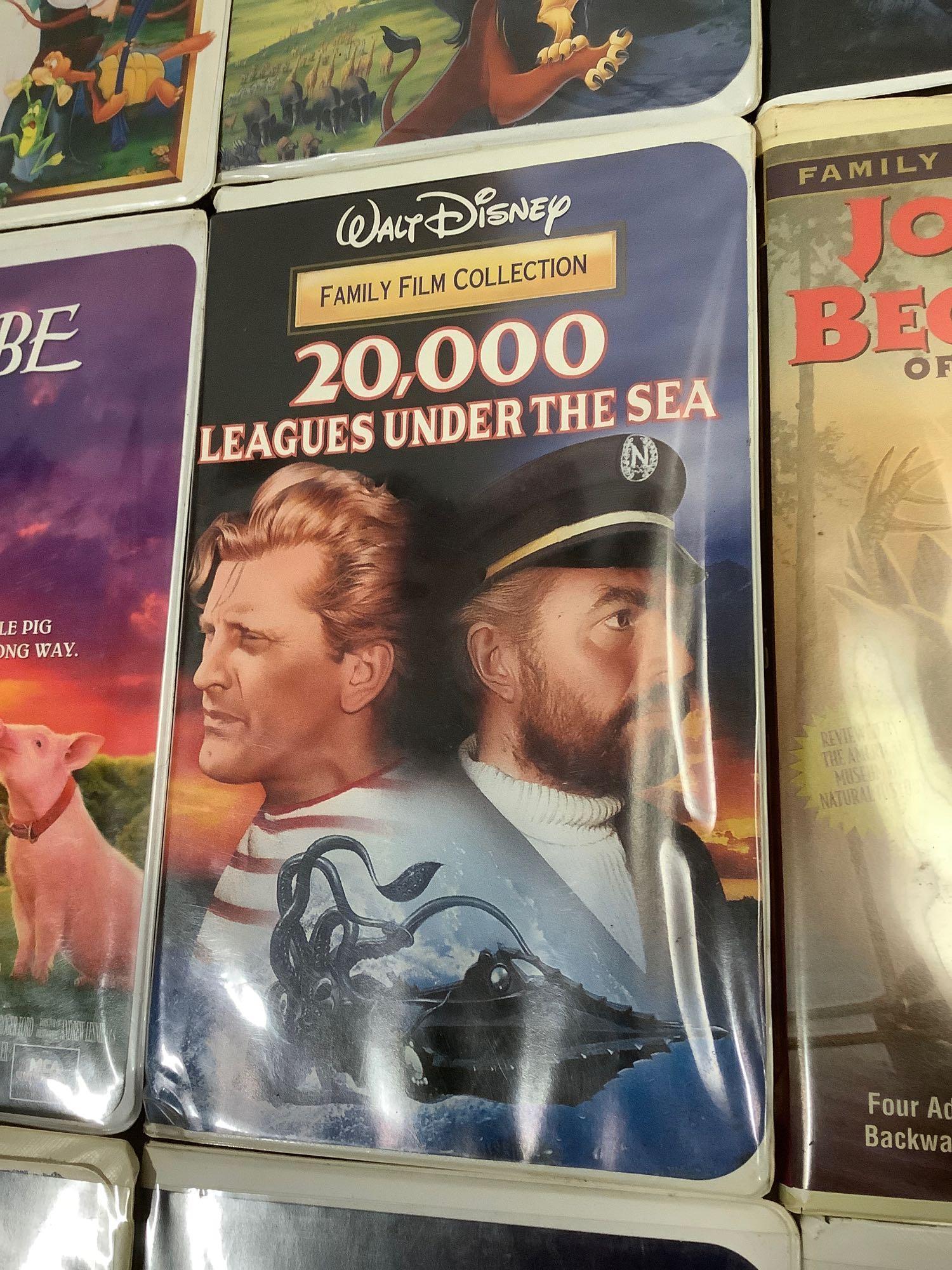 Walt Disney Family Film Collection Vhs