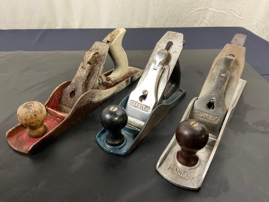 3 Vintage/Antique STANLEY Hand Planers, marked no. A5, 12-204 | Online ...
