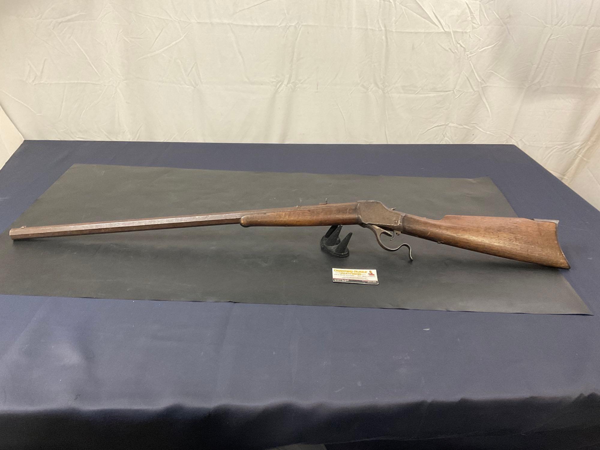 Winchester Falling Block Single Shot Rifle, | Proxibid