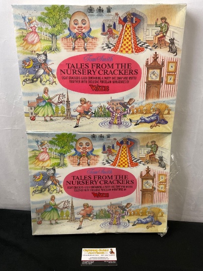 Pair of Vintage Tom Smith by WADE English Christmas Crackers, NIB Tales ...