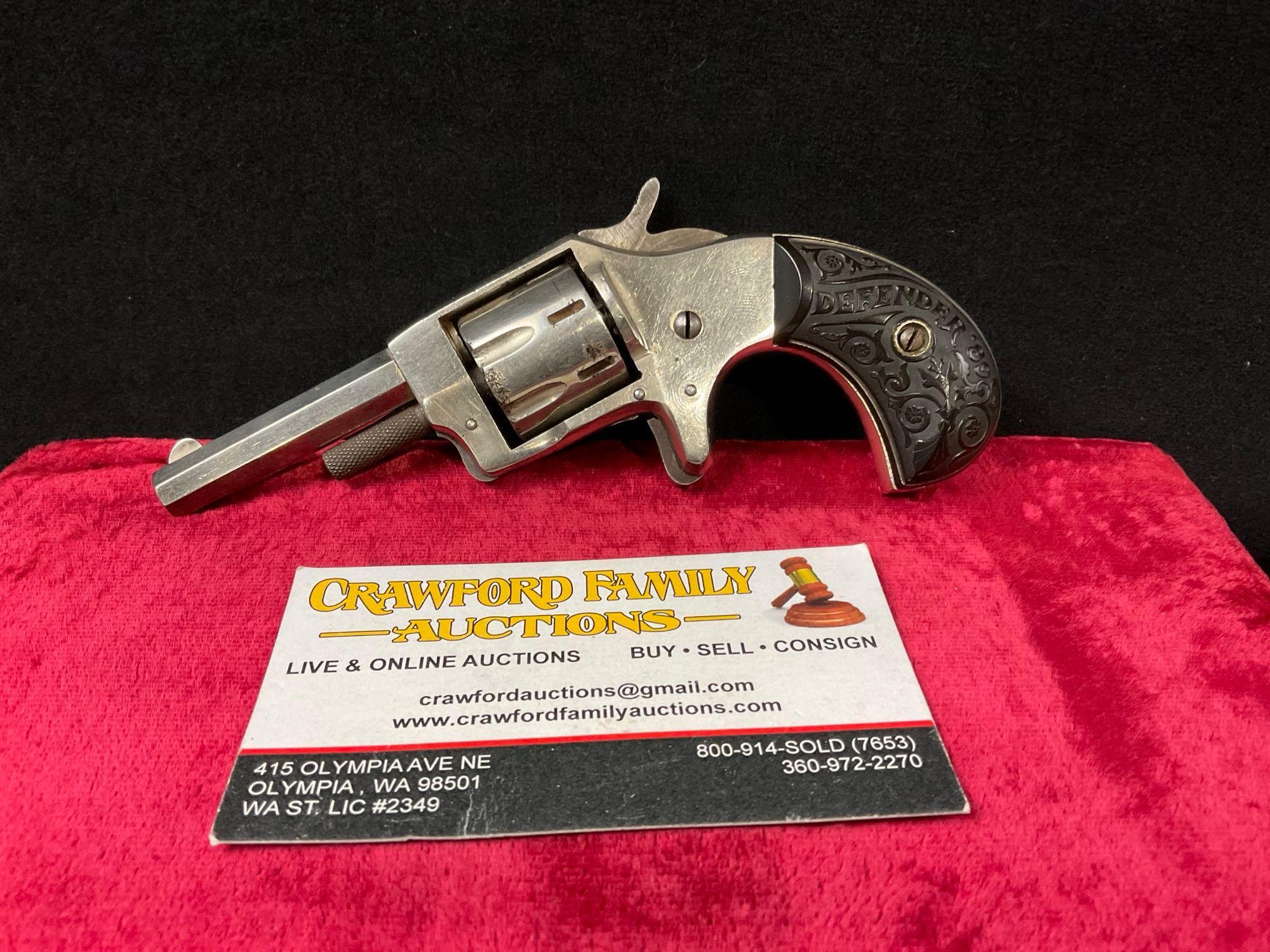 Antique Spur Trigger 7rd .22 Rimfire Iver Johnson | Proxibid