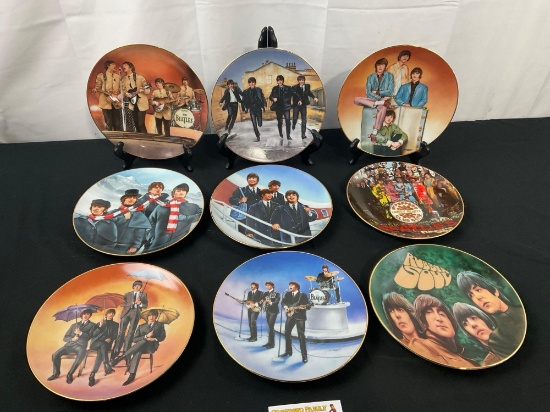 9 Vintage 1990s The Beatles Commemorative Plates by Delphi & Apple ...