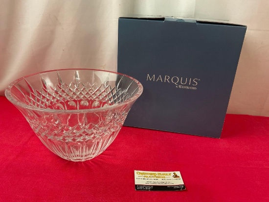 Marquis by Waterford Crystal, Shelton pattern 10 inch Bowl, in original ...