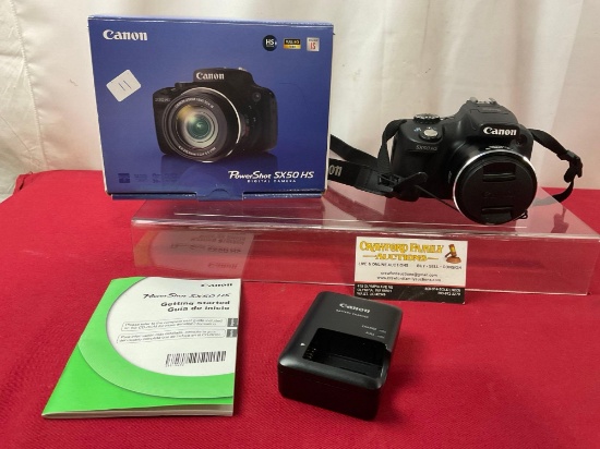 Canon PowerShot SX50 HS Digital Camera, tested & working in original ...