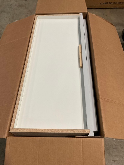 NIB Canyon Creek Maple Cabinet 30"x30"x12" in Mist Grey - See pics ...