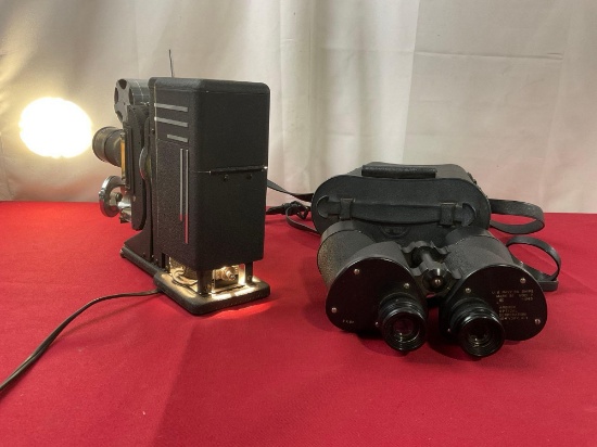 US Navy Ships Model Bausch & Lomb Binoculars & SVE Tri-Purpose ...