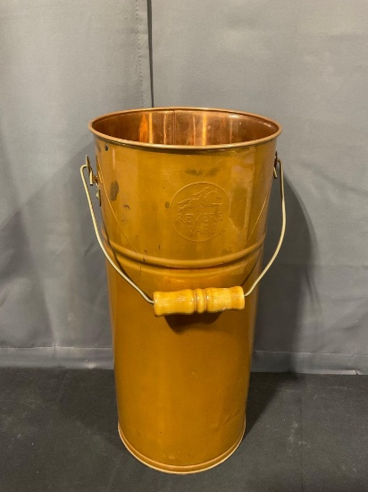 Copper Pail, Revere Ware, Shiny finish inside, 21h x 10w x 10d inches ...