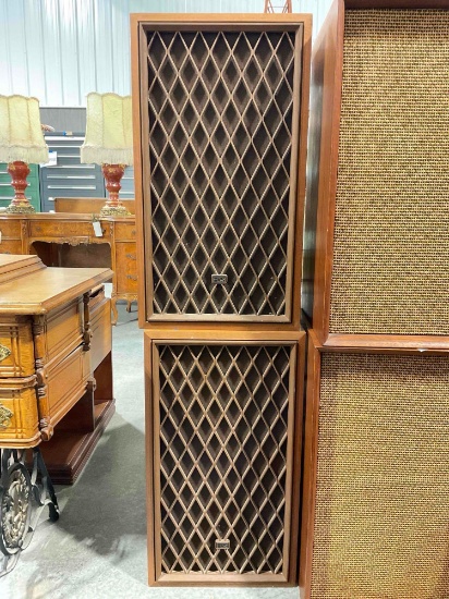 Pair of Vintage RS Radio Shack Nova 8B Floor Box Speakers. Untested, As ...