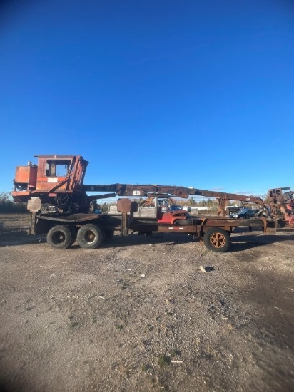 Hood 182 Self Propelled Knuckle Boom Loader With John Deere Engine S/N ...