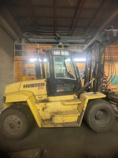 Hyster H210HD 19,750 Lb Forklift With Fork Positioner, Climate Control ...