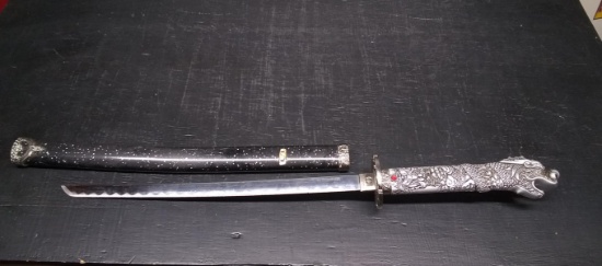 Novelty Samurai Sword with Dragon Head Handle | Online Auctions | Proxibid