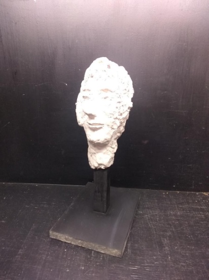 The Art of Maria Claro Chapel Hill NC -Clay Sculpture-Bust on Stand ...