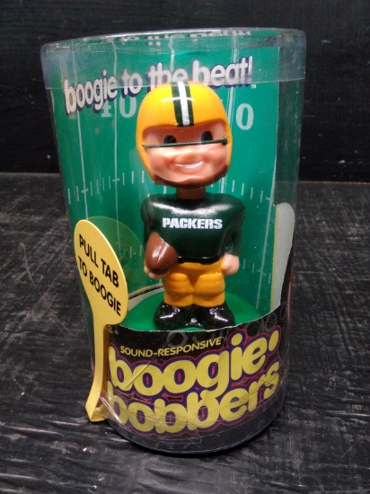 Boogie Bobbers Green Bay Packers Novelty Toy-NIP | Online Auctions ...