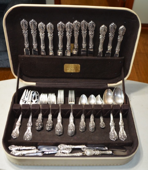 SET OF "FRANCIS THE 1ST" STERLING DINNERWARE | Online Auctions | Proxibid