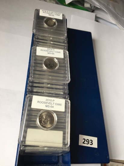 2016-2019 (36 Coins) 2x2 In Plastic Box | Online Auctions | Proxibid