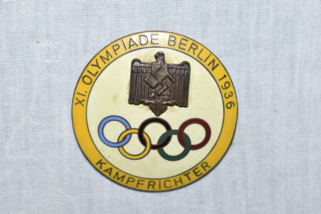 1936 Nazi Olympics Referee Enameled Badge | Proxibid