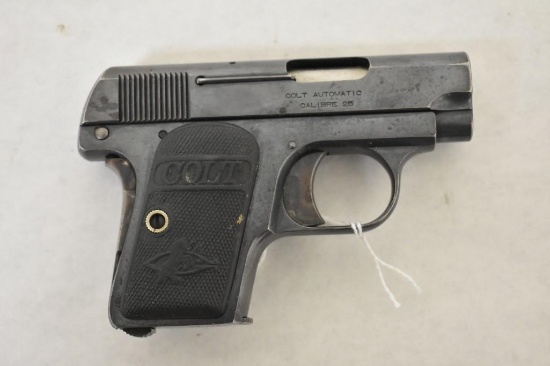 Gun. Colt Automatic .25 ACP Pistol | Guns & Military Artifacts Handguns ...