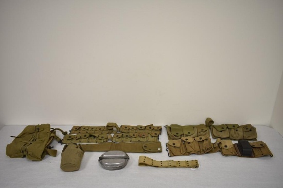 Assorted World War I & II US Military Gear | Guns & Military Artifacts ...