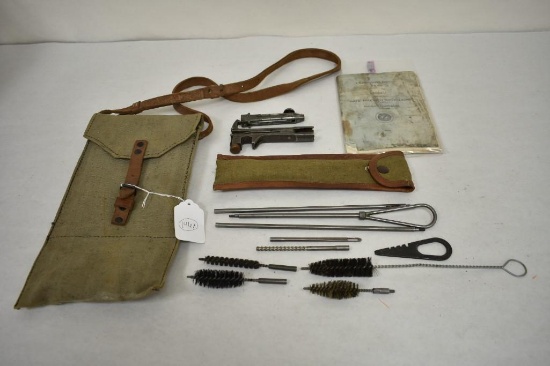 WW2 Czech ZB Machine Gun Combination Tools, Pouch, & Cleaning Tools ...