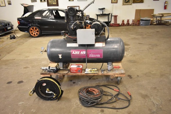 Large Capacity 5 hp Air Compressor | Heavy Construction Equipment Light ...