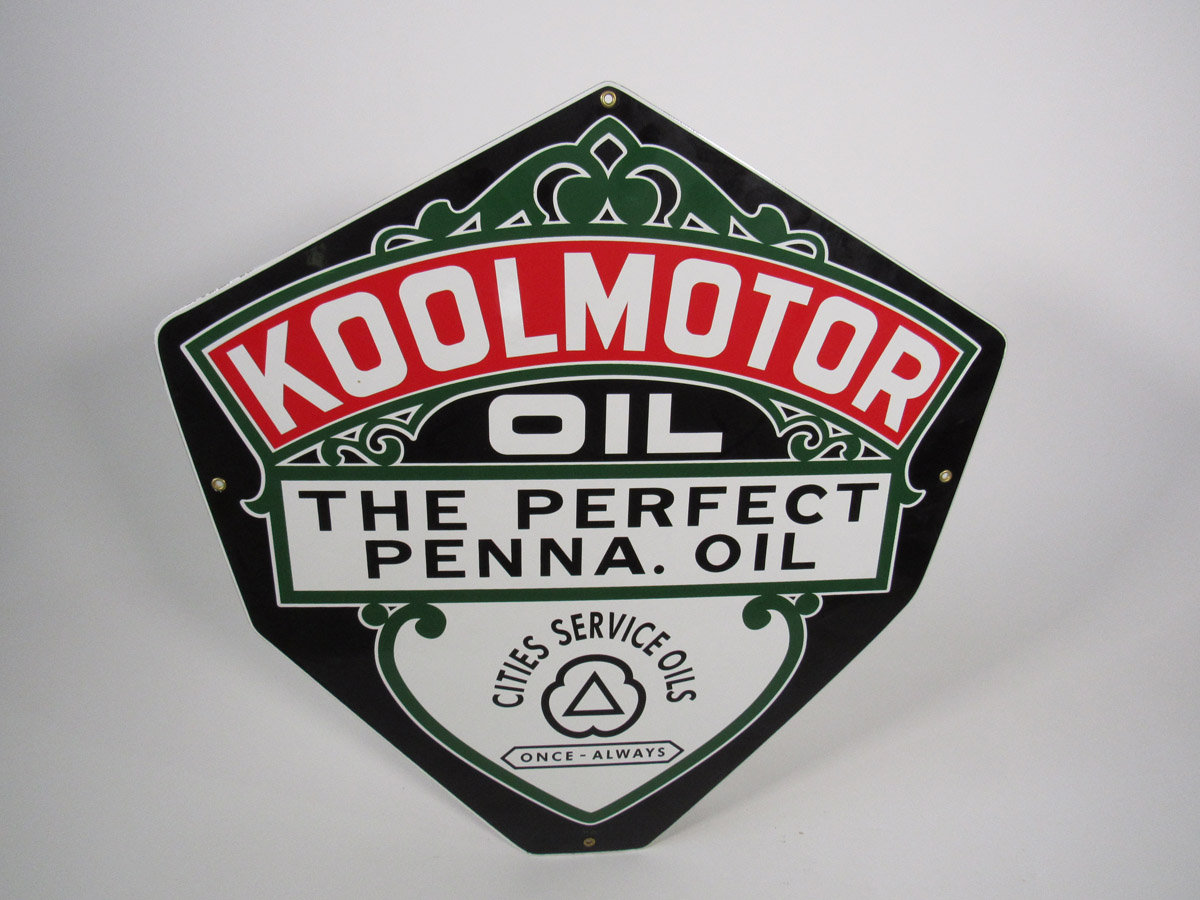 Reproduction - Cities Service - Kool Motor Oil | Proxibid