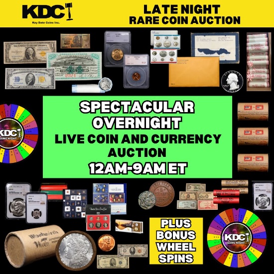 Key Date Coins Auction Catalog - LATE NIGHT! Key Date Rare Coin Auction ...