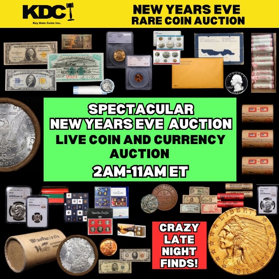 Key Date Coins Auction Catalog - NEW YEARS EVE! Key Date Rare Coin ...