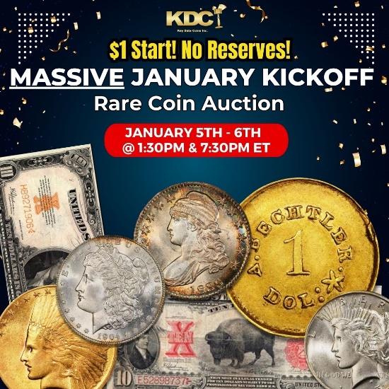 Key Date Coins Auction Catalog - Massive January Kickoff Rare Coin ...