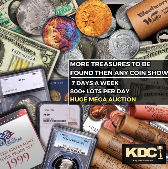 Key Date Coins Auction Catalog - BONUS! Surprise Key Date Rare Coin ...